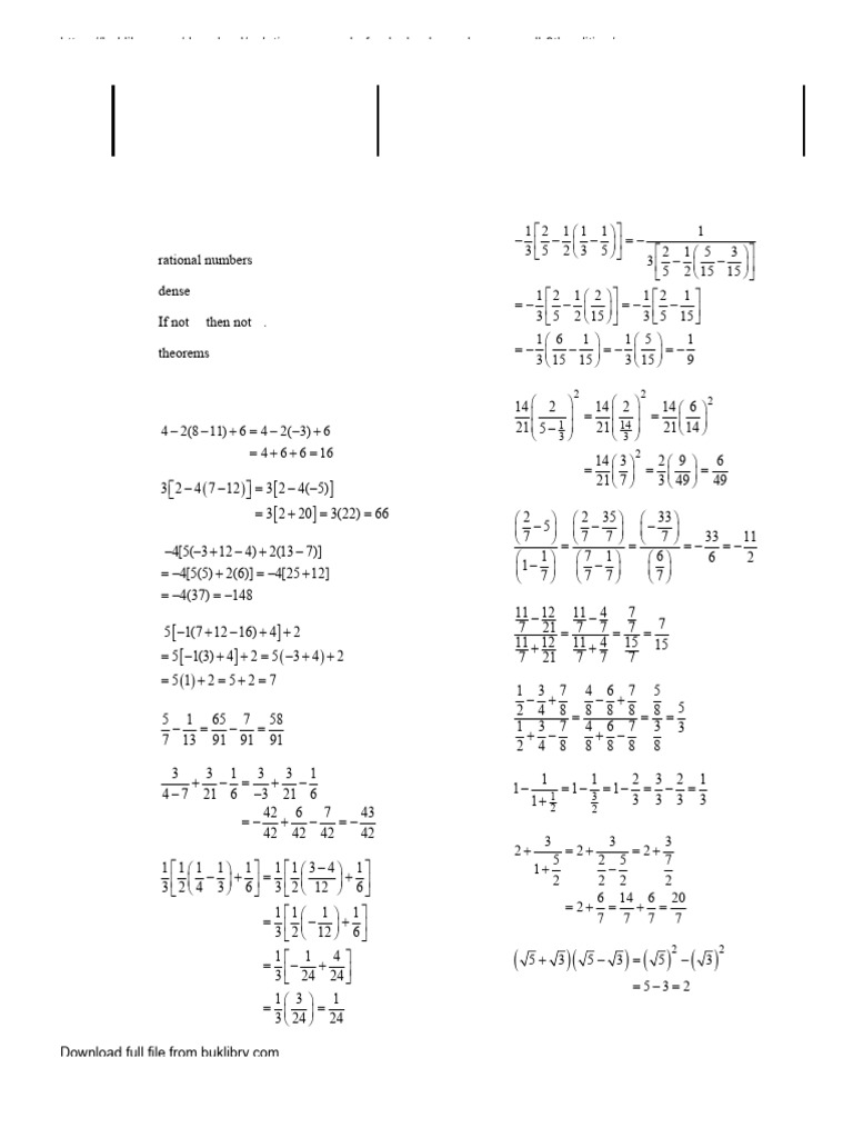 Solutions Manual of Calculus by Varberg Purcell 9th Edition | PDF | Chess | Chess Theory