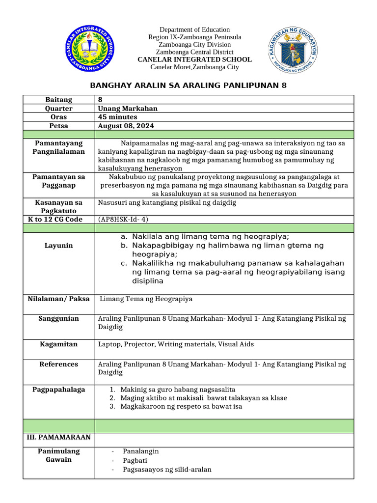 Arpan 8 - LP 4 | PDF