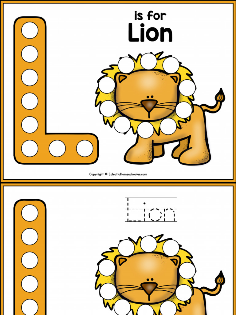 Lion Do A Dot | PDF