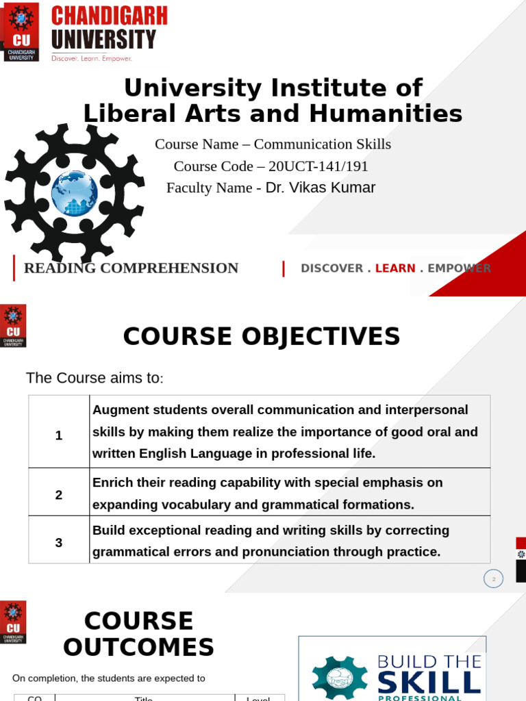 Communication Skills Course Overview | PDF | Opera | Theatre