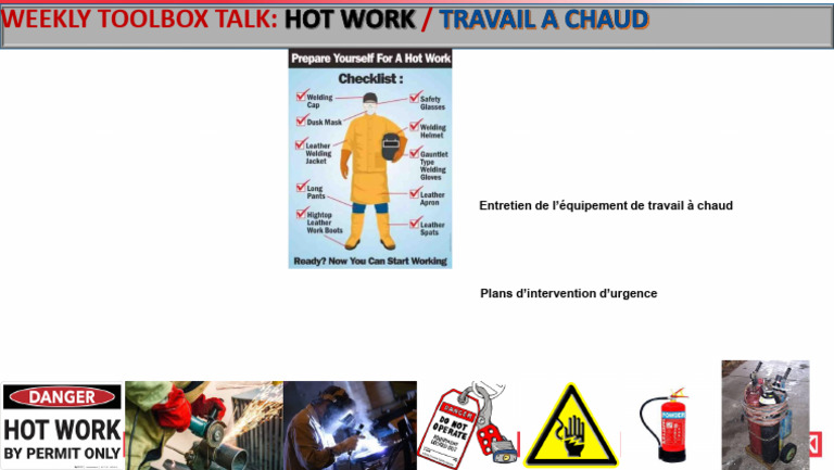 Weekly TBT - Hot Work | PDF