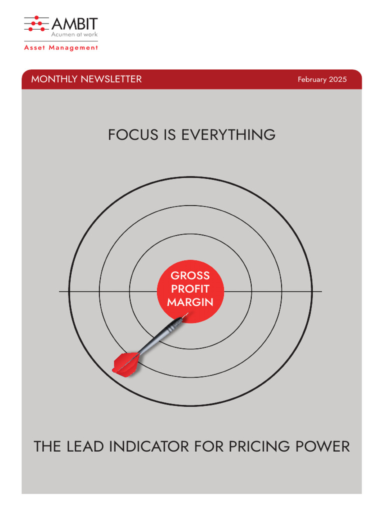 Gross Profit Margin - The Lead Indicator of Pricing Power | PDF | Pricing | Investing