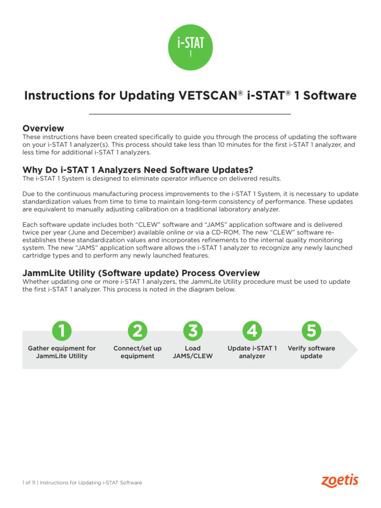 Updating i-STAT 1 with JammLite Utility | PDF | Usb | Computing