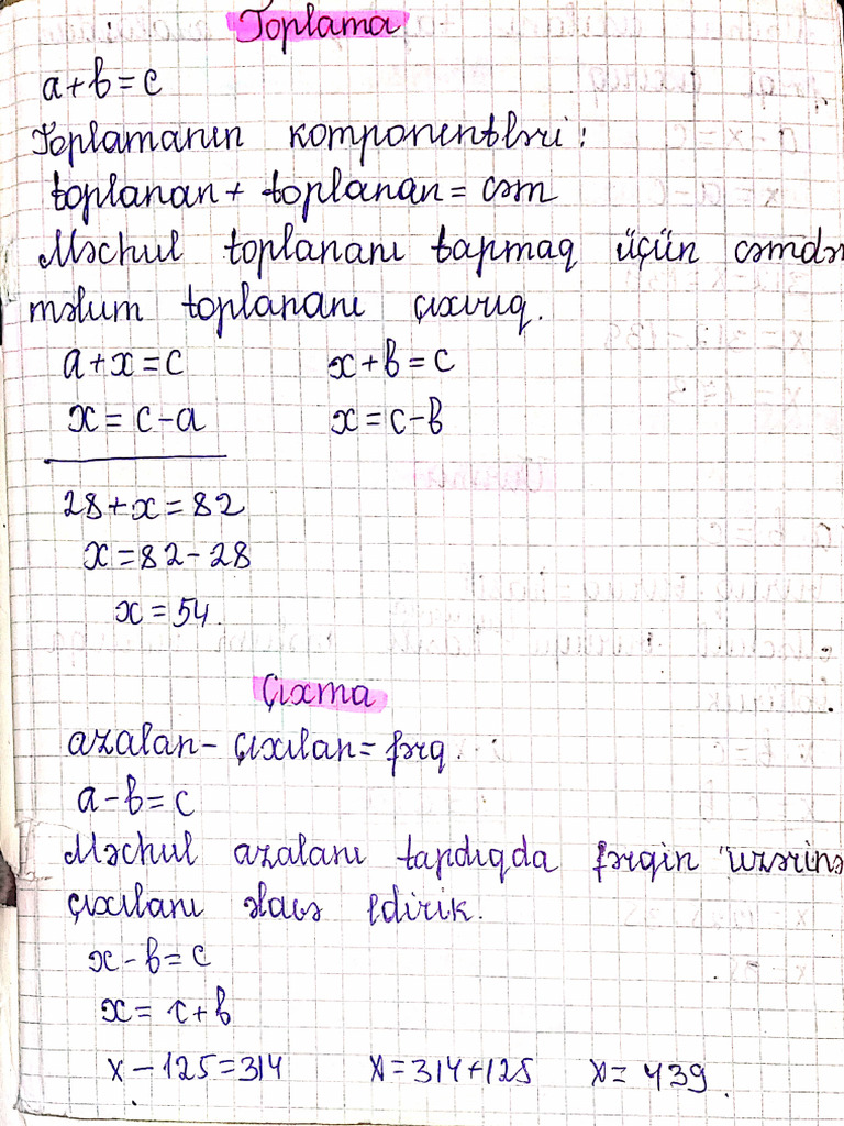 Natural ƏDƏDLƏR Qayda | PDF