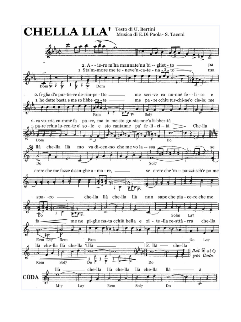 Chella Llà | PDF