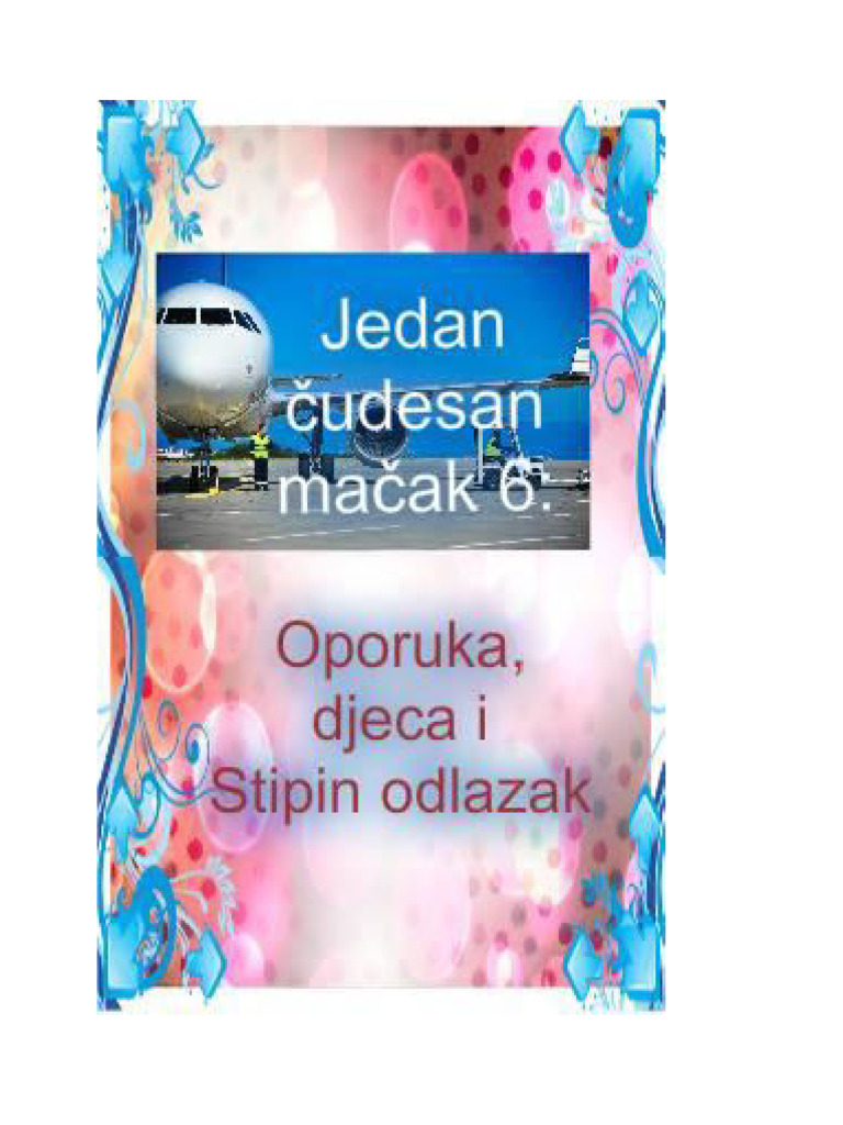 Jedan Čudesan Mačak 6 - Oporuka, Djeca I Odlazak | PDF