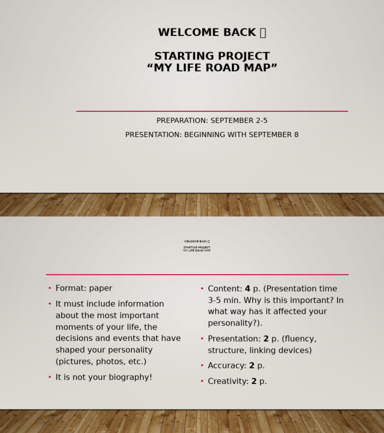 My Life Road Map | PDF