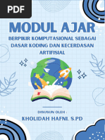 Modul Ajar Koding Dan KA Berpikir Komputasional Kelas 5 SD | PDF