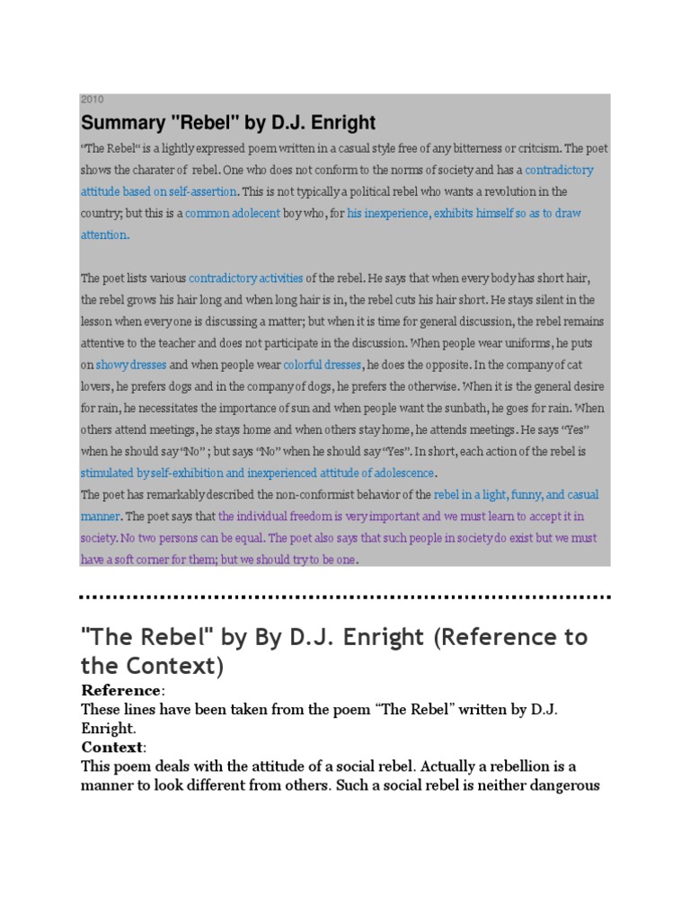 Rebel | PDF | Attitude (Psychology) | Cats