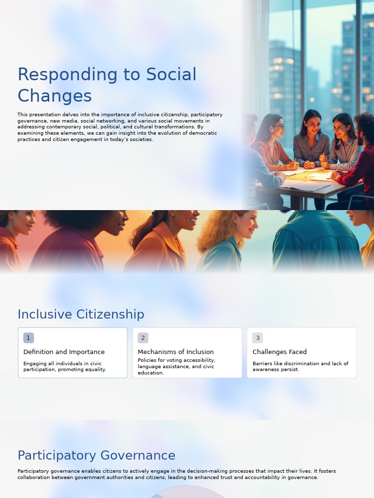 Inclusive Citizenship and Governance Insights | PDF | Civic Engagement ...