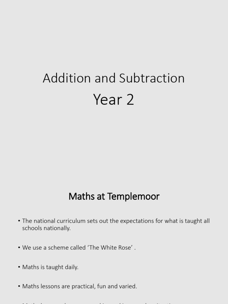 Year 2 Mathematics Workshop January 2019 Slides | PDF | Mathematics ...