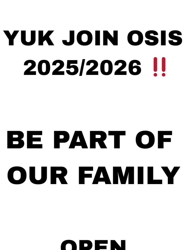 Yuk Join Osis 20252026 - 20250803 - 200156 - 0000 | PDF