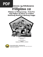 Filipino 12 Flyers at Leaflets | PDF