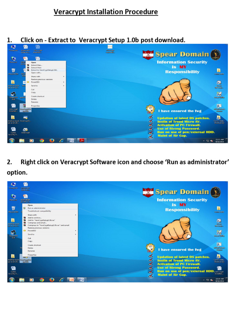 Vera Crypt Installation Procedure | PDF