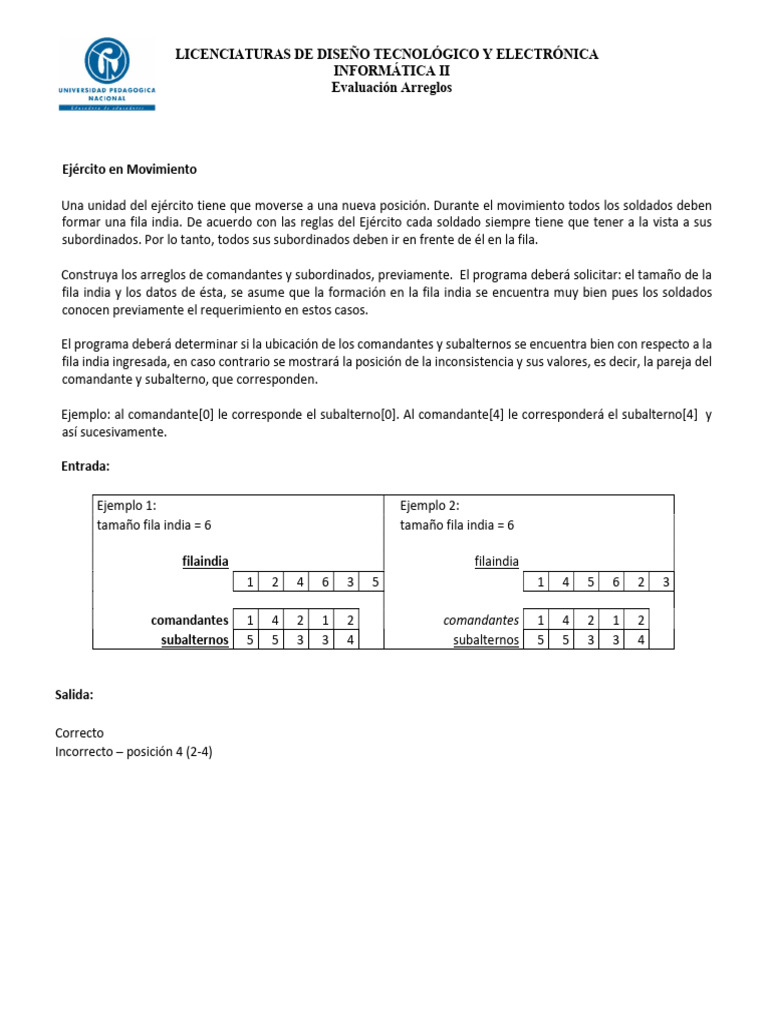 Evaluacion Informatica II | PDF