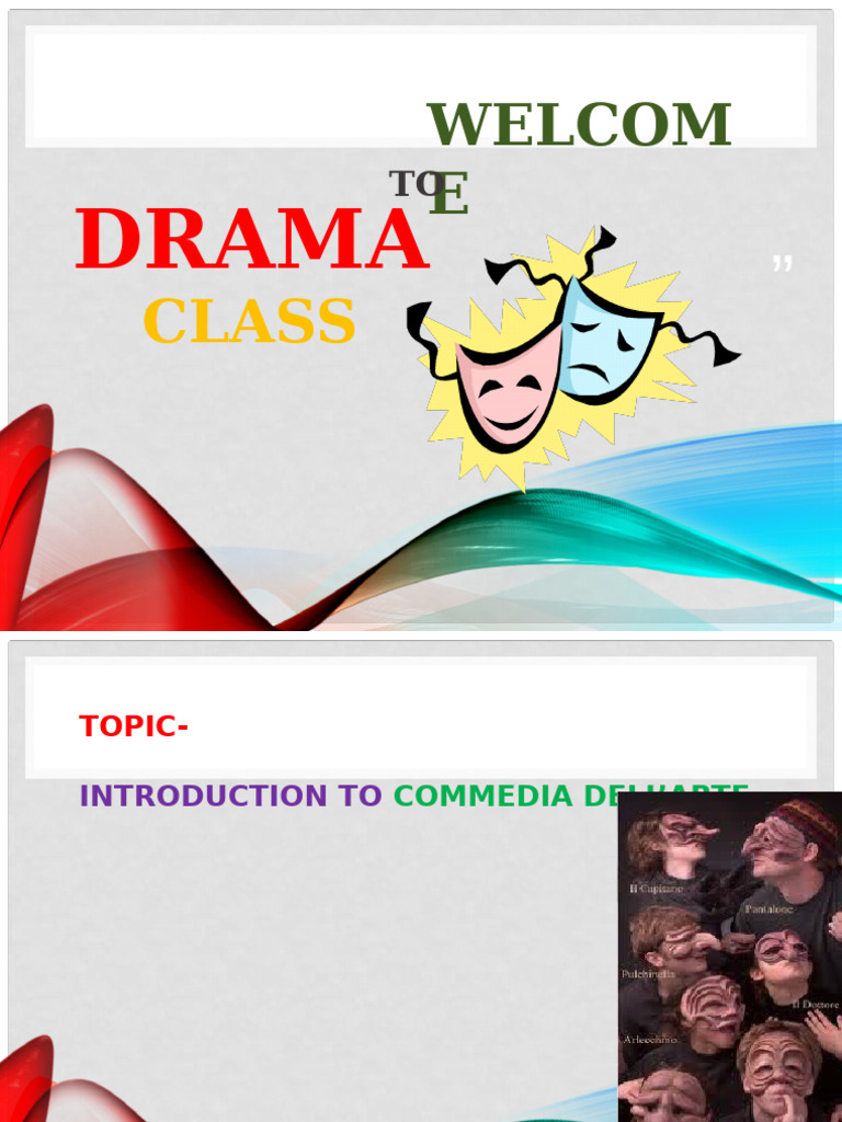 Introduction to Commedia dell'Arte | PDF | Commedia Dell'arte | Actor