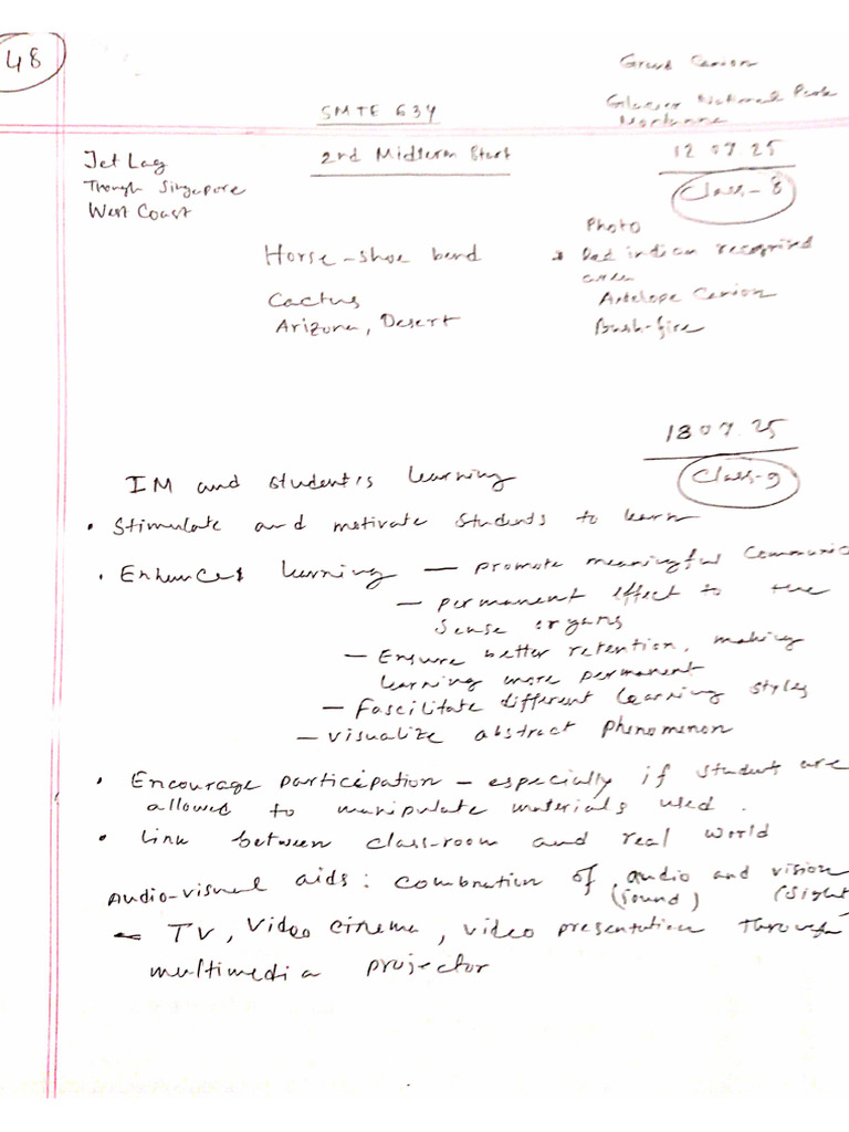 Class Notes | PDF