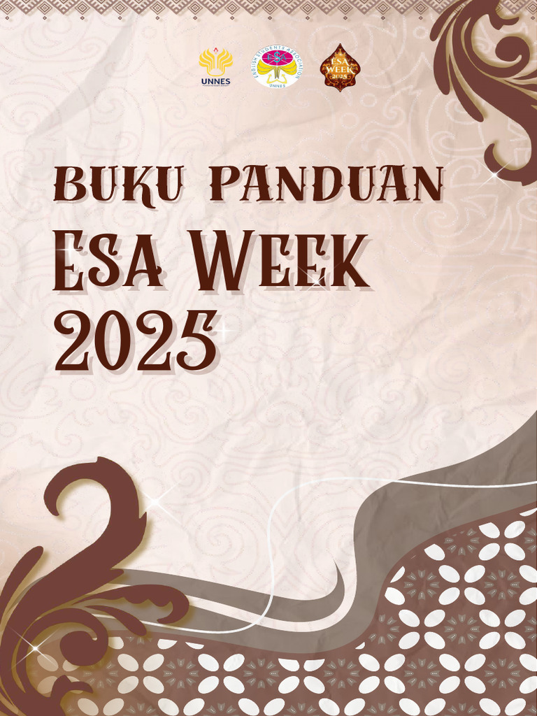 Buku Panduan ESA Week 2025 | PDF