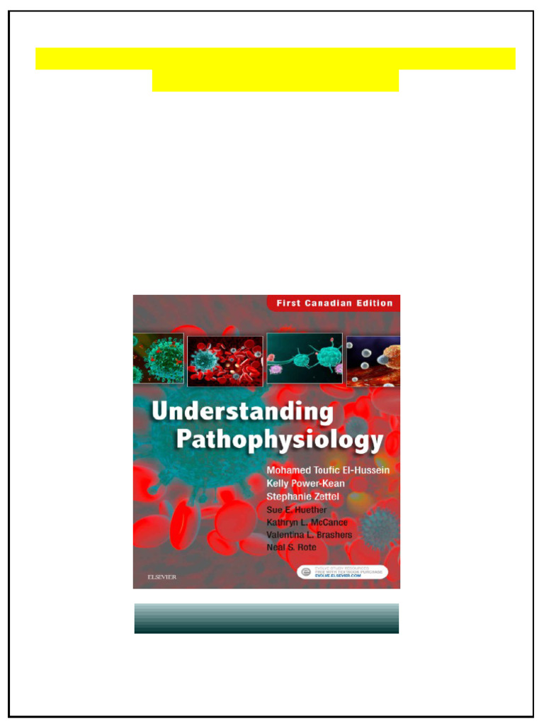 Understanding Pathophysiology (Canadian Edition) Sue E. Huether Full ...