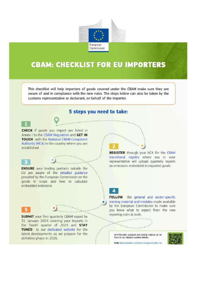 Importers Checklist | PDF