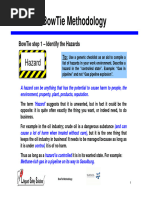 Safety Bow Tie Diagram Guide | PDF | Hazards | Safety