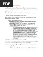 Quadrat Sampling | PDF