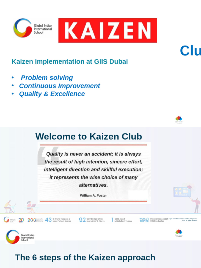 6 Steps of Kaizen Implementation Guide | PDF