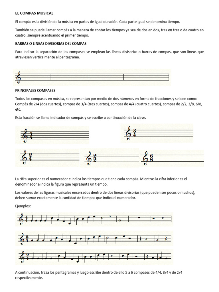 El Compas Musical-1 | PDF
