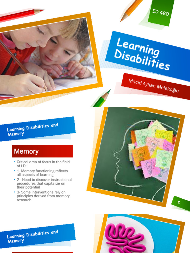 Memory Challenges in Learning Disabilities | PDF | Memory | Working Memory