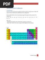 Electron Configuration For Copper (Cu, Cu+, Cu2+) | PDF | Electron ...