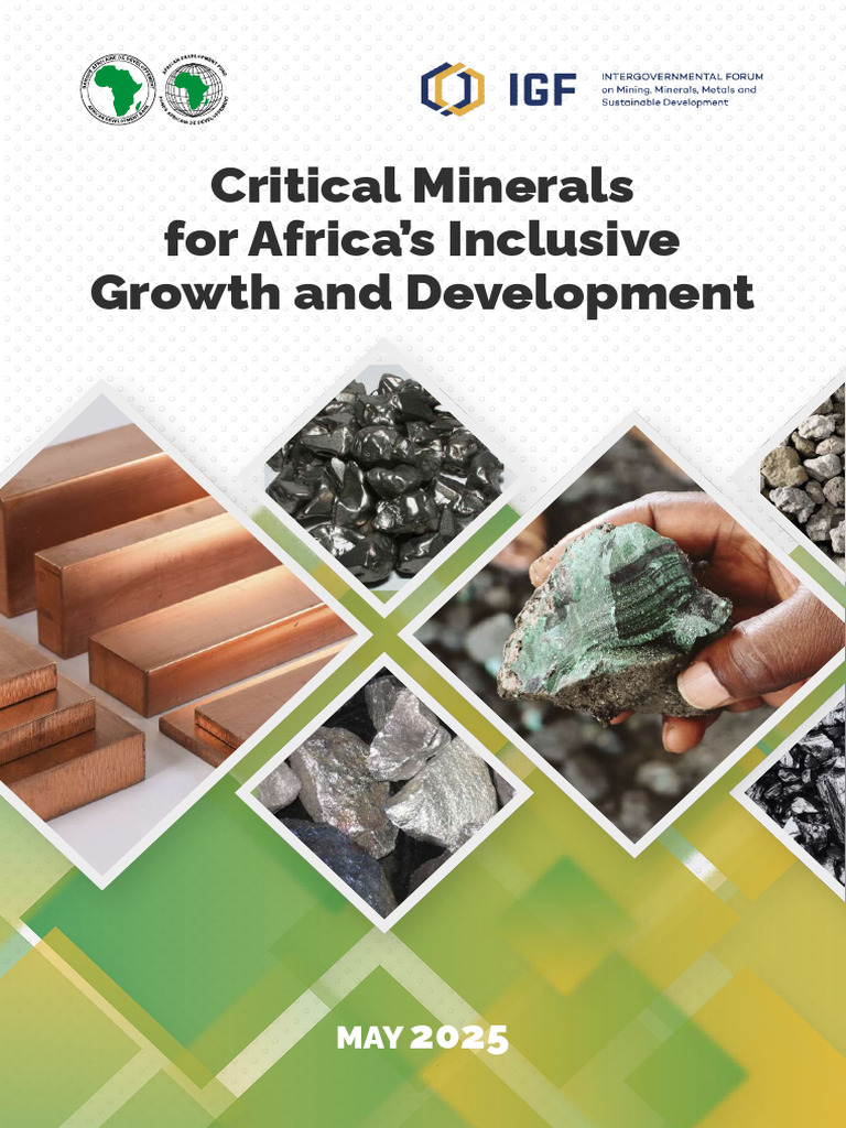 Critical Minerals for Africa's Growth | PDF | Mining | International ...