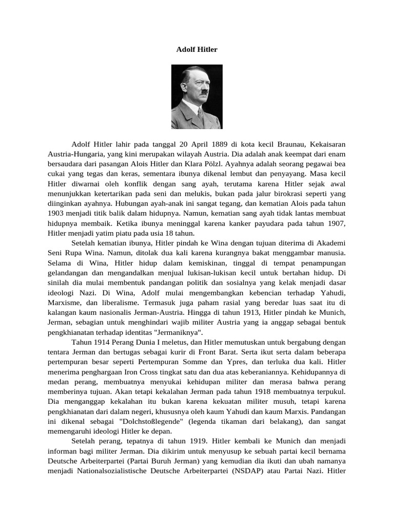 Adolf Hitler | PDF