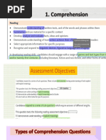Single Text PCLM Marking Guide | PDF | Essays | Cognitive Science