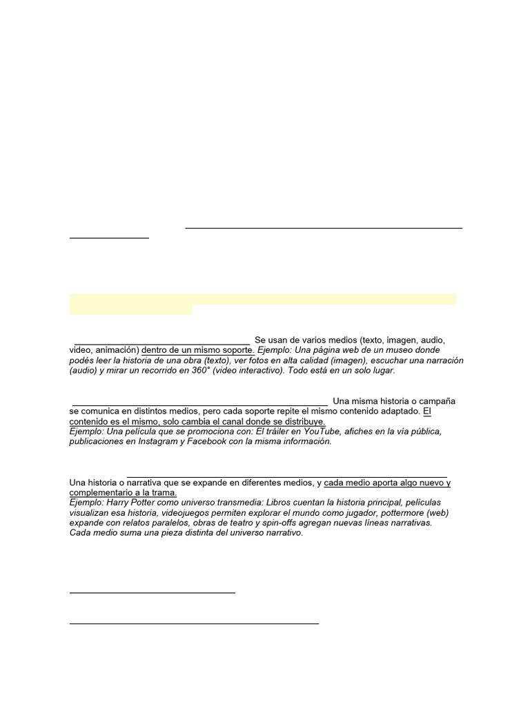Resumen Transmedia | PDF | Comunicación humana