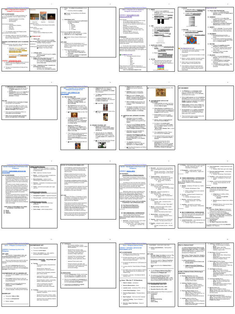 Cpa Small | PDF | Composition (Visual Arts) | The Arts