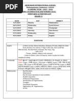 ABHAY Batch Course Schedule | PDF | Chemistry | Physical Sciences