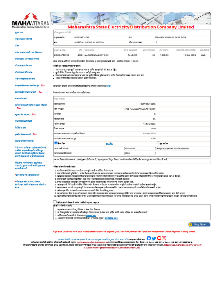 Light Bill | PDF
