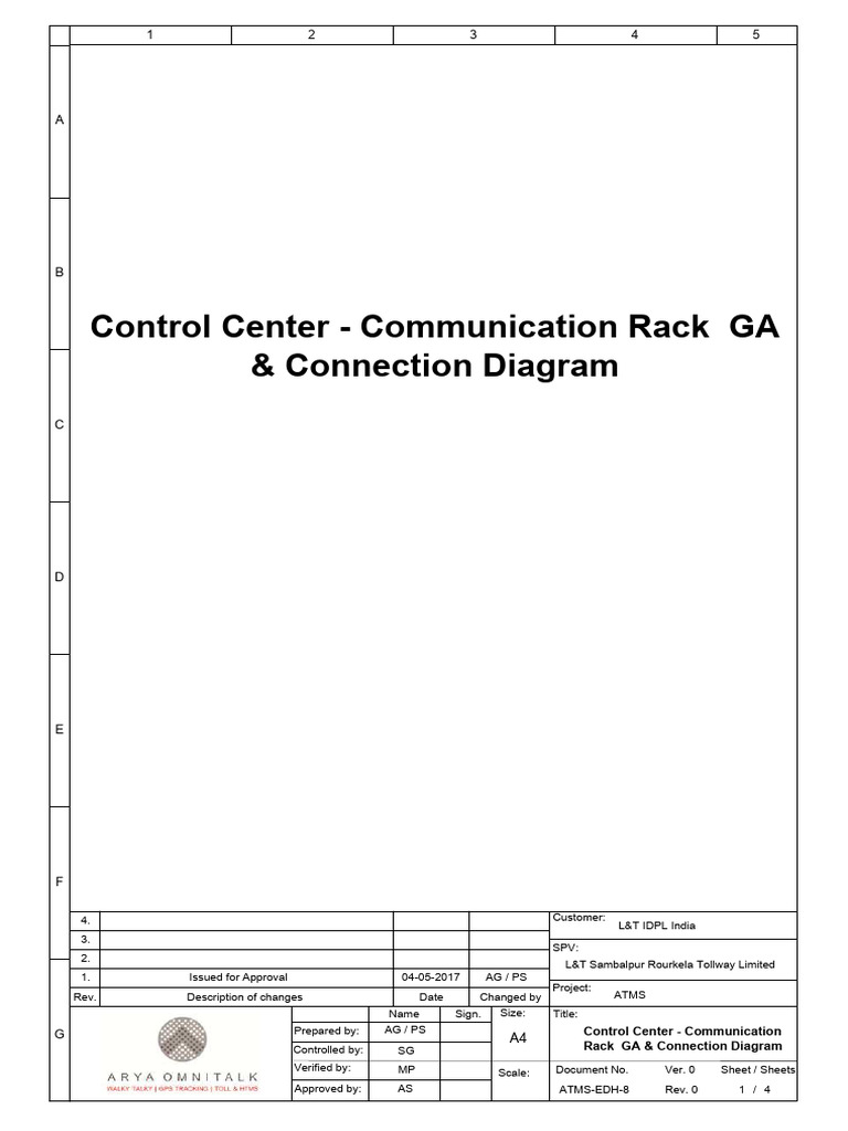 Control Center Communication Rack Diagram | PDF | Electrical Equipment ...