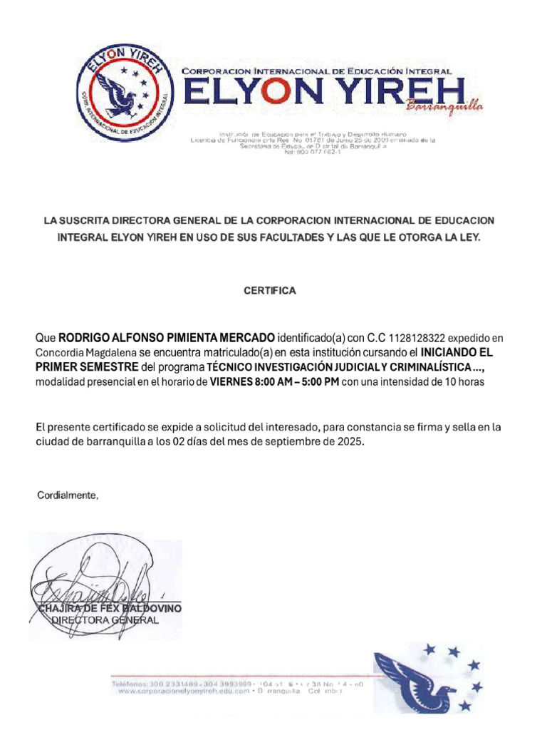 Elyon Yireh | PDF