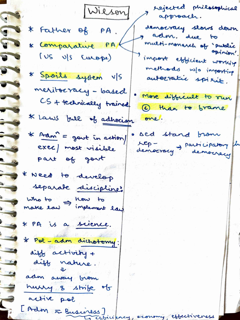 Short Notes (Paper 1) | PDF