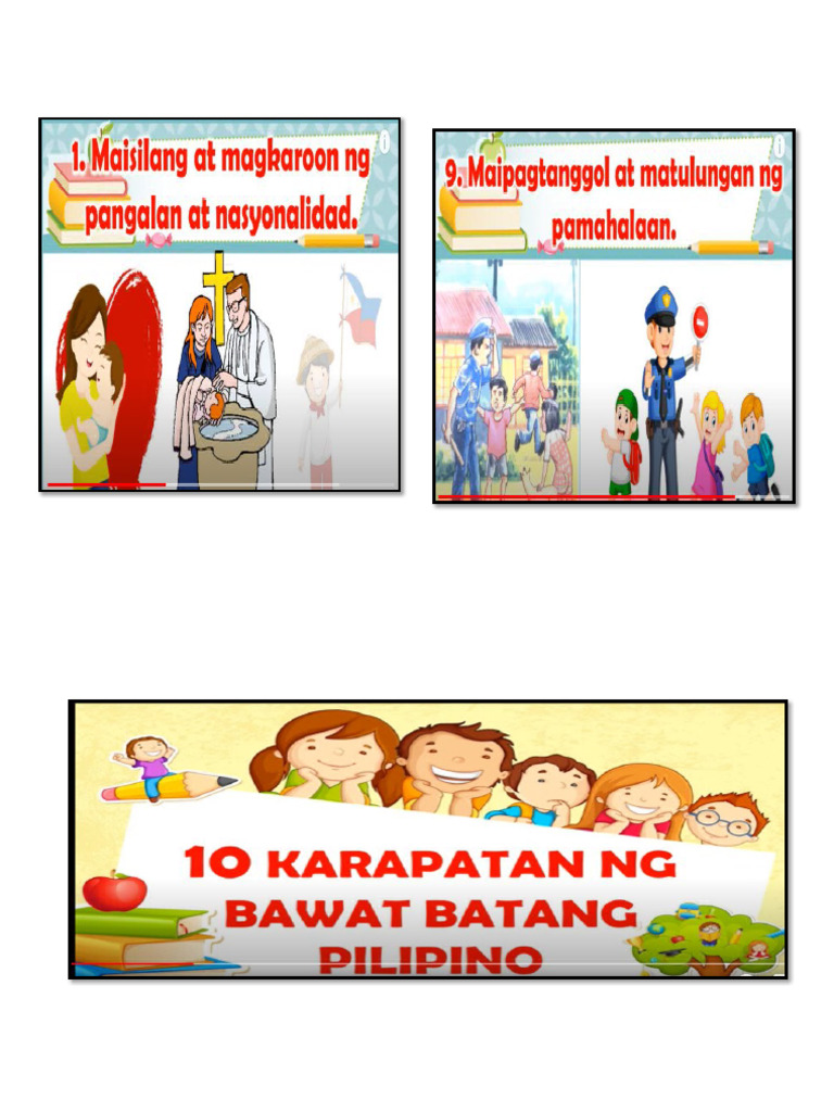 Mga Karapatan Han Bata | PDF
