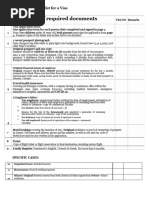 Greece Visa Document Requirements Checklist | PDF | Travel Visa | Passport