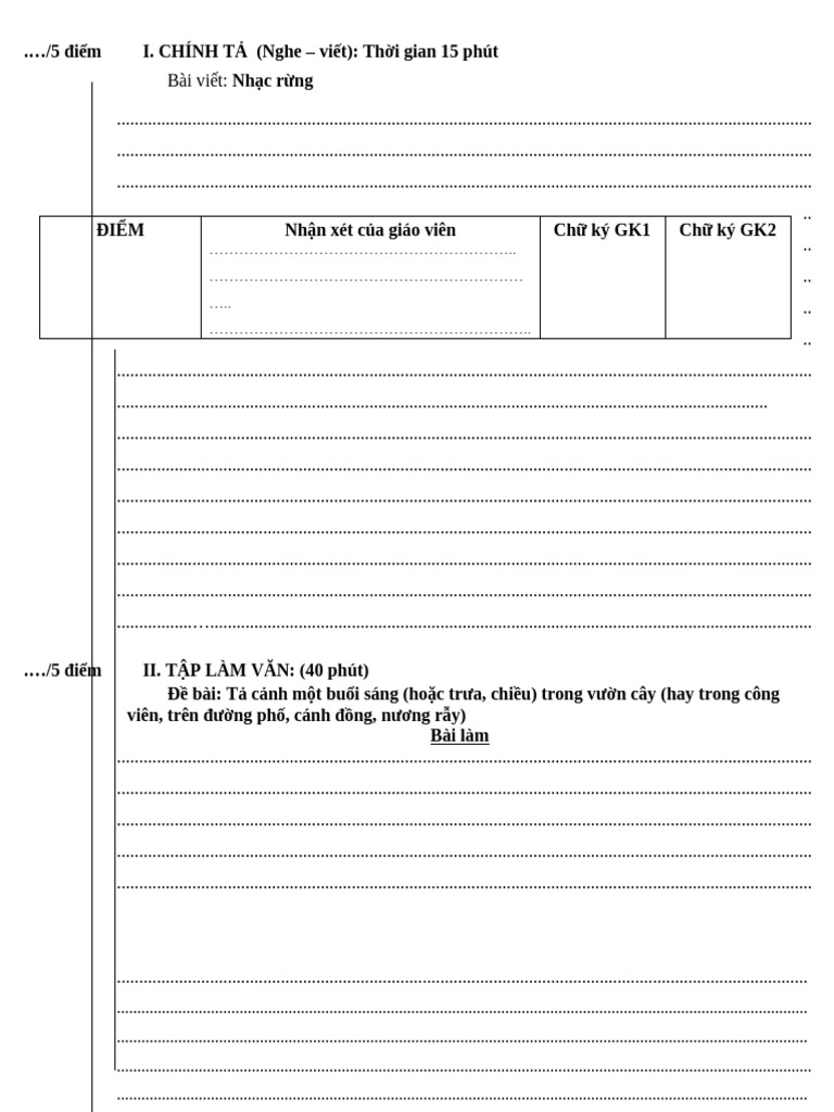 1. Đề TVViet | PDF