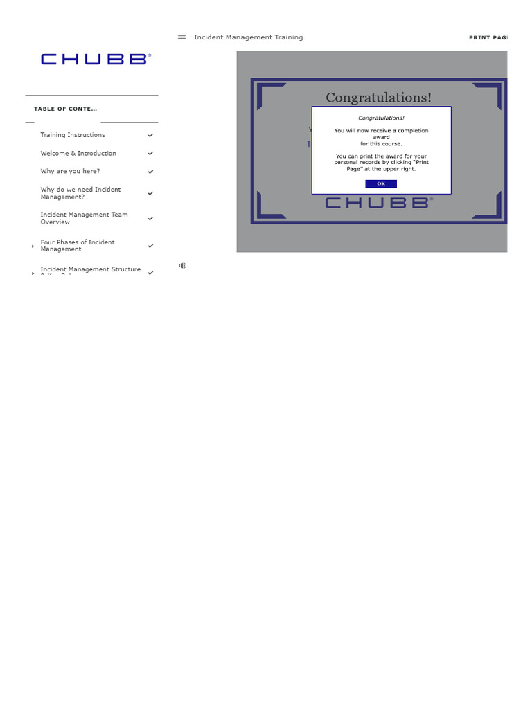 Incident Management Training | PDF