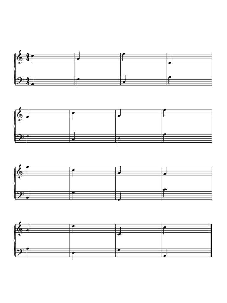 Note Speed Test 4 Per Clef | PDF