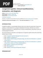 BASHH 2024 Syphilis Guidelines for Pregnancy | PDF | Pregnancy ...