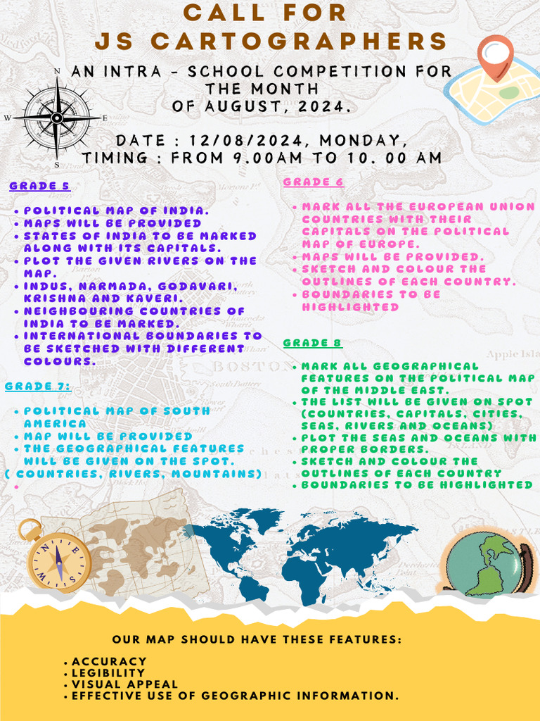 Cartography Competition | PDF