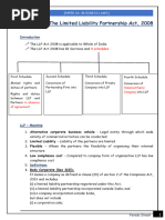 LLP FiLLiP Form for Incorporation | PDF | Limited Liability Partnership ...