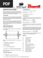 Chain Conveyor Design Calculations | PDF | Wear | Mechanical Engineering
