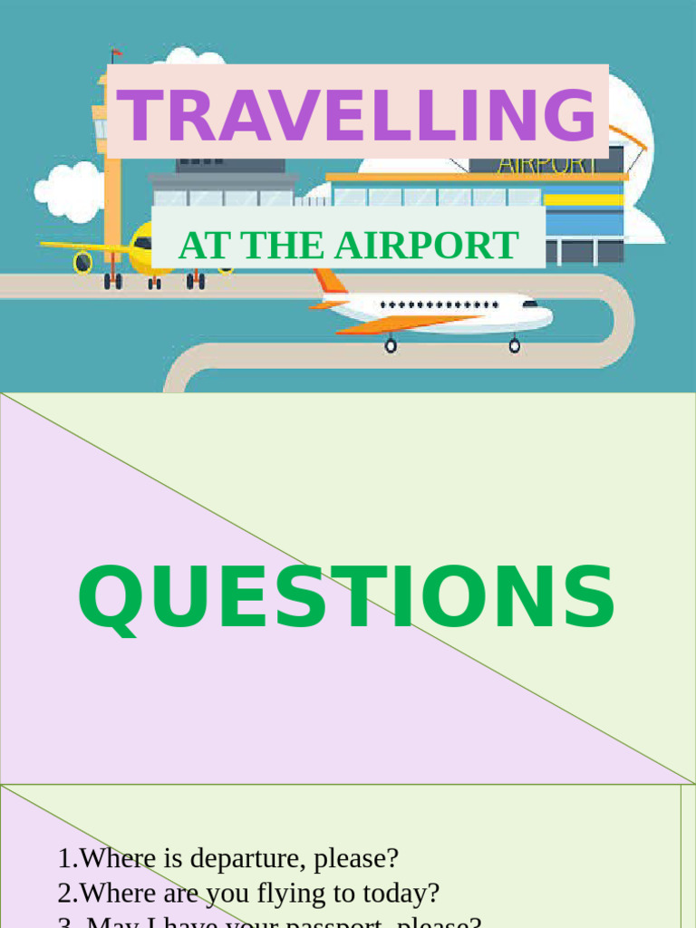 Conversation at The Airport Conversation Topics Dialogs - 137358 | PDF